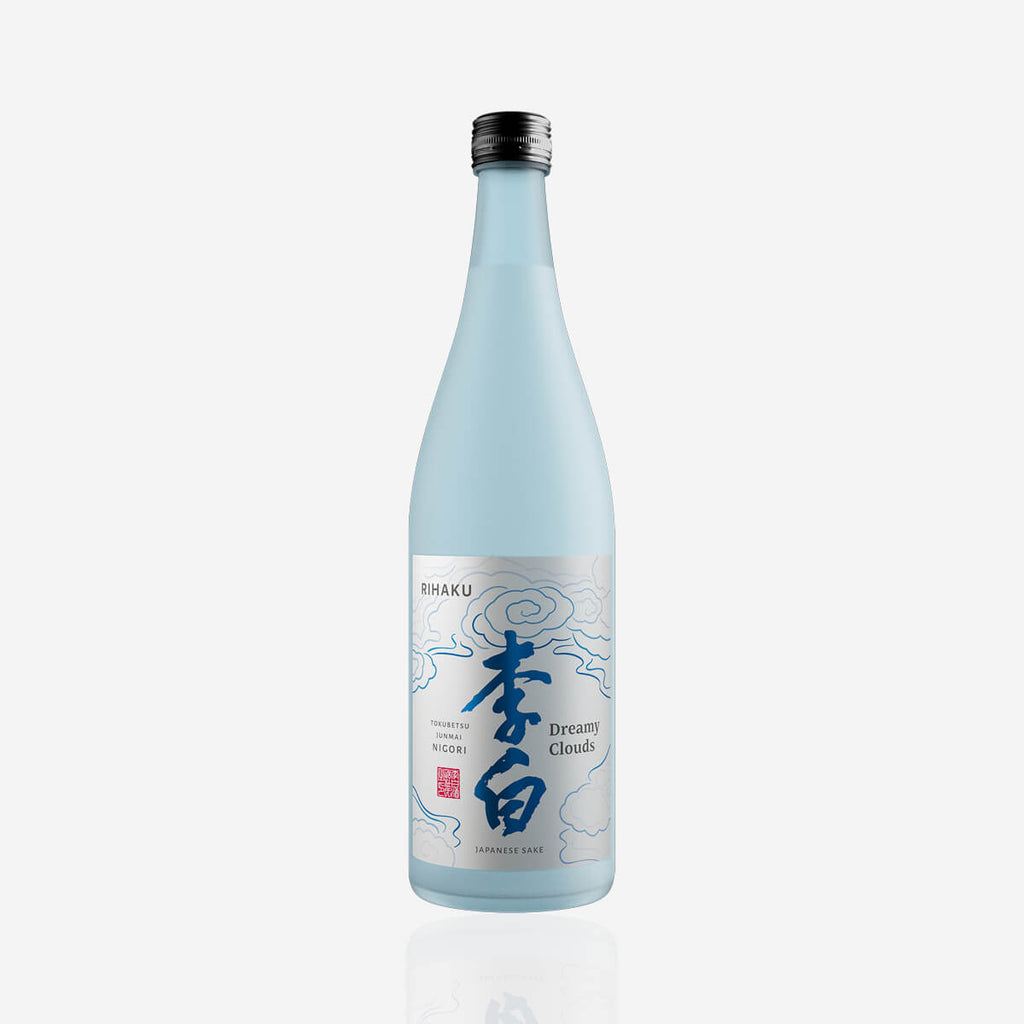Rihaku "Dreamy Clouds" Junmai Nigori Sake 720ml - Tippsy Sake