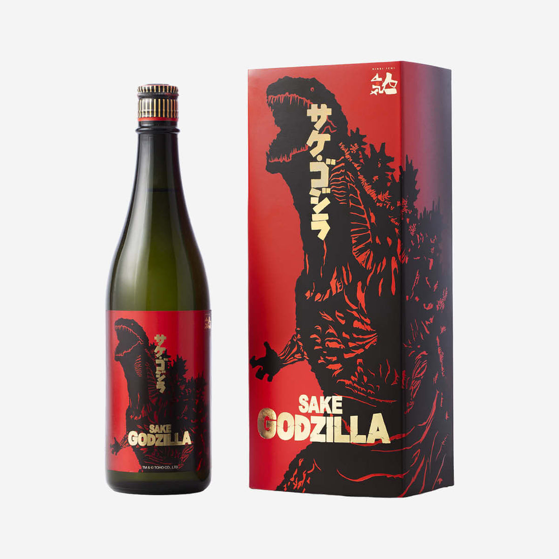 Ninki-ichi “Sake Godzilla” Junmai Daiginjo Sake 720 ml