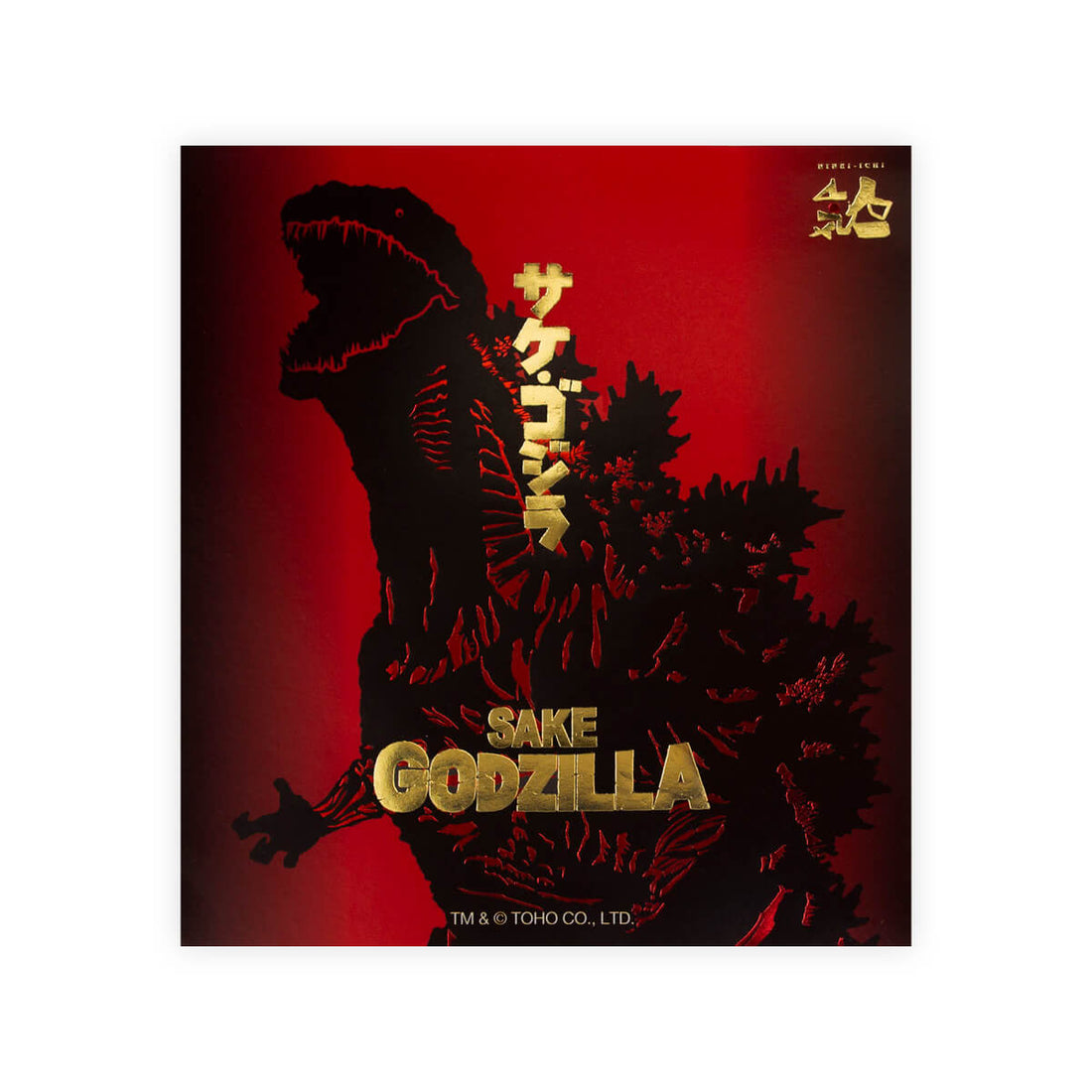 Ninki-ichi “Sake Godzilla” Junmai Daiginjo Sake 720 ml